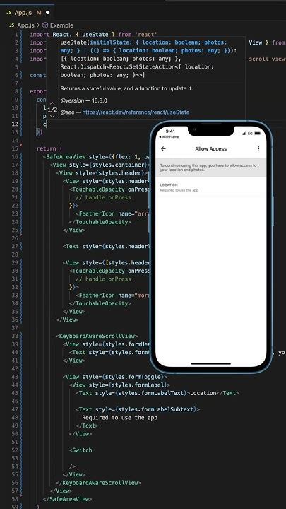 Building A Permissions Screen In React Native Coding Mobileappdevelopment Reactnativeapp