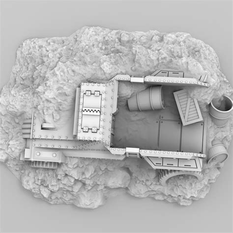 3d Printable Wrecked Apc 1e V2 By Rogue Sculpts