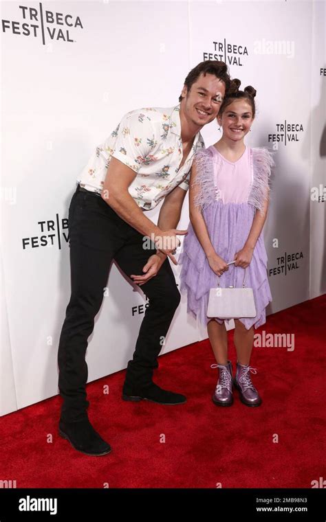 Actors Kyle Allen Left And Alessandra Rosenfeld Right Attend The