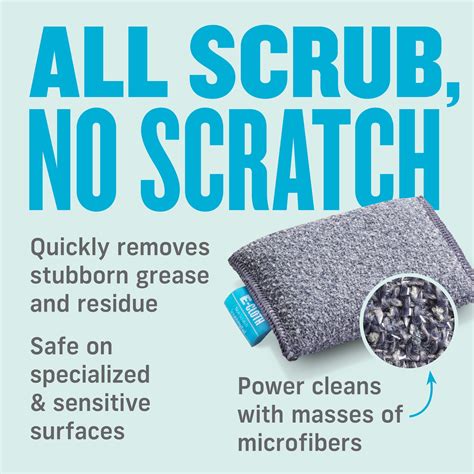 Non Scratch Scrubbing Pads E Cloth Inc
