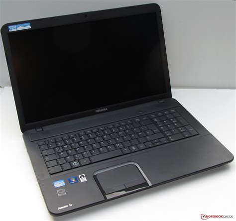Review Toshiba Satellite Pro C Notebook Notebookcheck Net Reviews