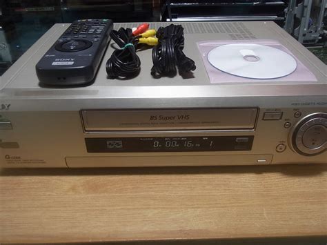 Sony Slv Rx9 S Vhsビデオデッキ動作品 純リモ付 メンテ済｜yahoo フリマ（旧paypayフリマ）