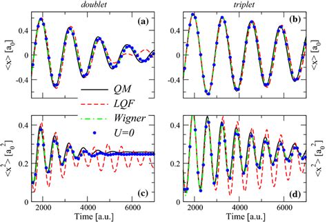 Real Time Wavepacket Correlation Functions For The Doublet A C And Download Scientific