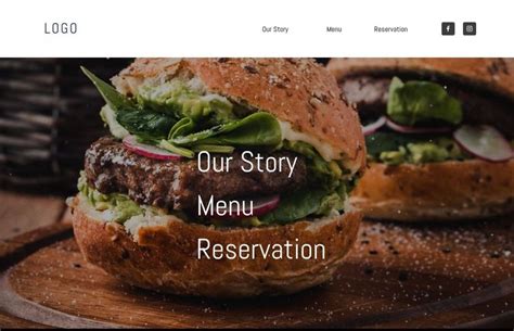 Restaurant Website Builder Build A Restaurant Website