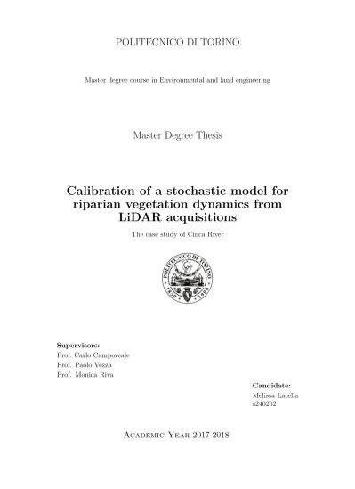 Lidar Data Processing With Fusionldv Lidar For Estimating Riparian