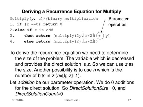 Ppt Recursion And Recurrence Equations Powerpoint Presentation Free Download Id1824880