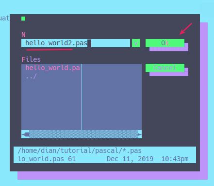 Belajar Pemrograman Pascal Di Linux Apakah Bisa