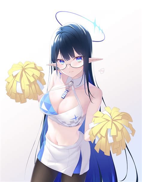 Rin Blue Archive Drawn By Midorino Eni Danbooru