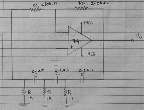 Design An Rc Phase Shift Oscillator To Have An Output Frequency Of 600