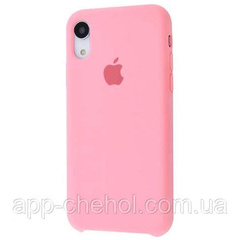 Чехол Silicone Case для iPhone XR Pink (силиконовый чехол розовый ...