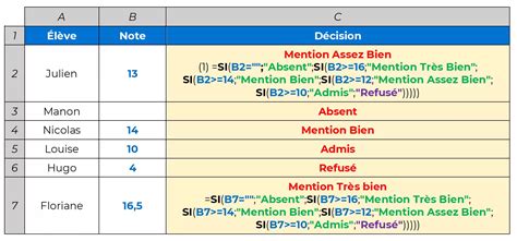 Fonction Si Excel Automatiser Vos Fichiers 🕹️ [exercice Et Vidéo]