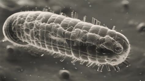 A Scanning Electron Microscopy Image Of A Mitochondrion Revealing Its