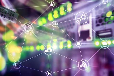 Premium Photo Technology Infrastructure Cloud Computing And Communication Internet Concept