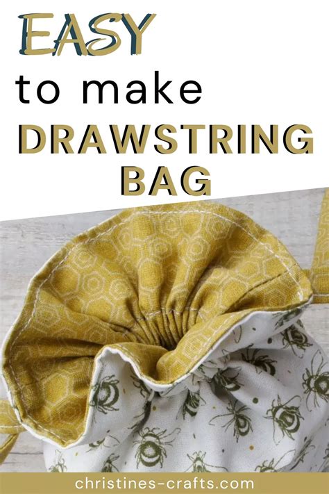 Best 13 How To Make A Drawstring Bag 2 Easy Methods Artofit