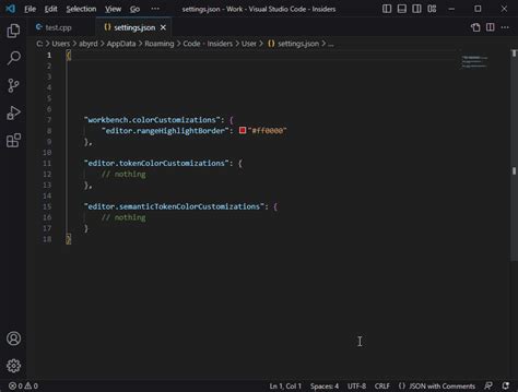 `editor Rangehighlightborder` Is Shown Around Individual Lines Instead Of The Entire Range