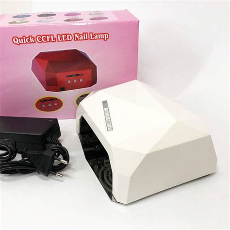 Удобная лампа для сушки гель-лака UV LAMP CCF+LED, Светодиодная лампа ...