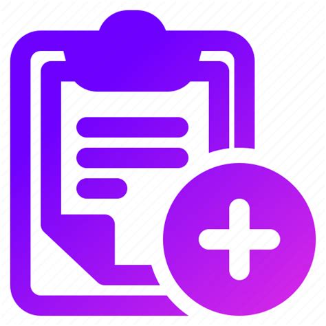 Clipboard Add Create Data Storage File Icon Download On Iconfinder