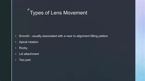 Fitting Spherical Rigid Gas Permeable Contact Lens Pptx