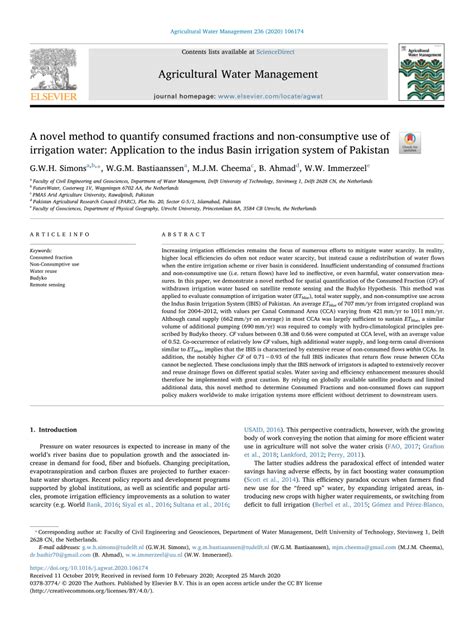 Pdf A Novel Method To Quantify Consumed Fractions And Non Consumptive