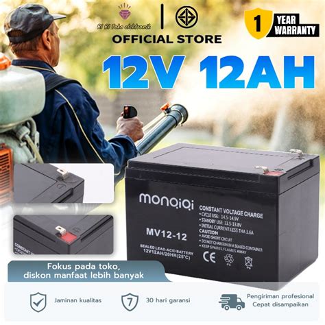 Jual Aki Battery AH Msa Hitam Aki Tangki Semprot Aki Mobil Mainan Aki Battery Batre Accu