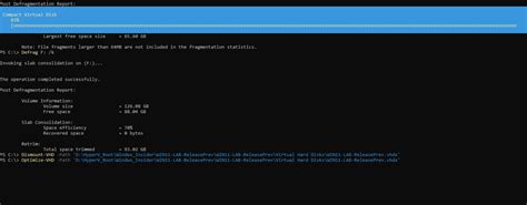 Vhdx File Is Getting Increased And Unable To Optimize Compact Diskspace Windowstechpro