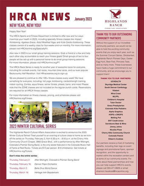 Hrca January 2023 Newsletter By Laura Mitchell Issuu