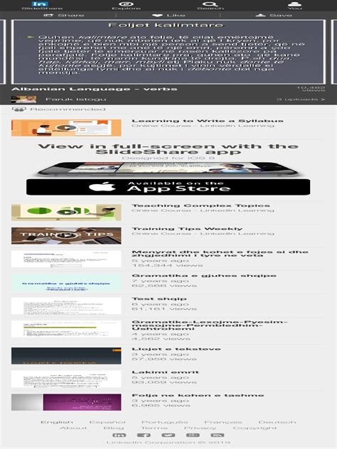 Albanian Language Verbs Pdf