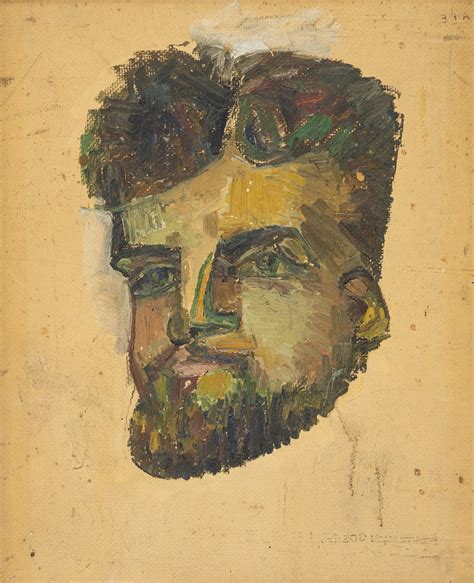 Salah Abdel Kerim Self Portrait Safarkhan Art Gallery
