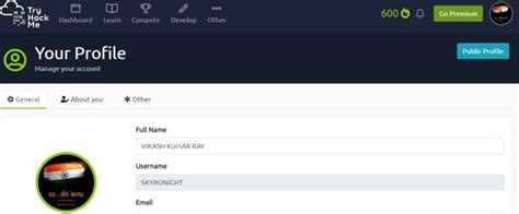 Vikash Kumar Ray On Linkedin Tryhackme Cybersecurity Consistentlearning Tasksolving…
