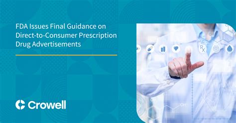 Fda Issues Final Guidance On Direct To Consumer Prescription Drug