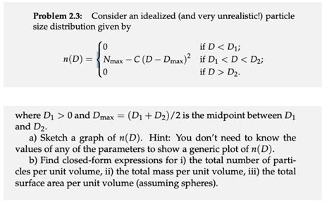 Problem 23 Consider An Idealized And Very