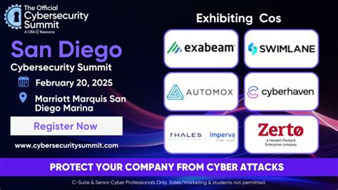 Official Cybersecurity Summit On Linkedin Cybersecuritysummit Craevents