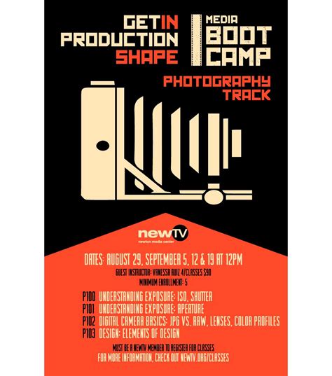 Media Bootcamp Posters Shelly Kamanitz