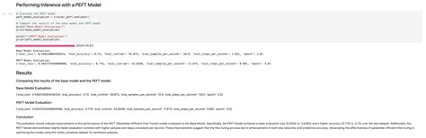Apply Lightweight Fine Tuning To A Foundation Model Lightweight Fine Tuning A Foundation Model