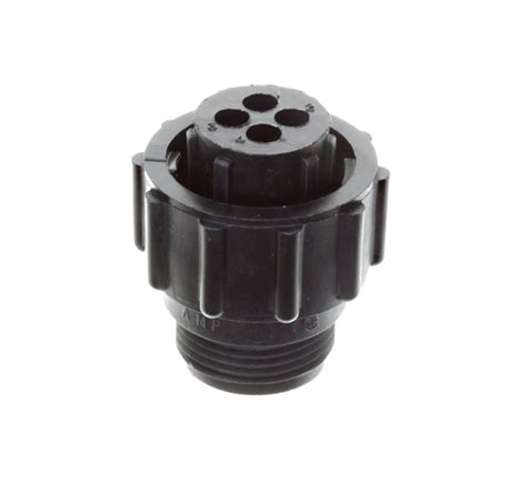 4 Way Amp Cpc 206060 1 Signal Socket Connector Lock Ring Sz 11