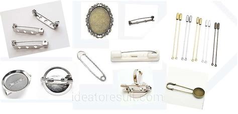 Булавка для броши: какую выбрать основу и застёжку