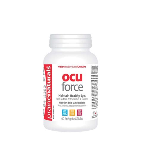 Prairie Naturals Ocu Force 60 Softgels Healthtree