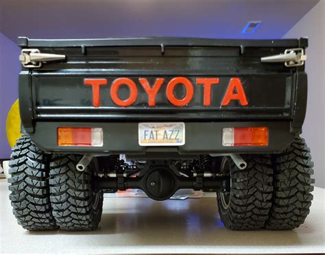 3d Print Exhaust Pipe For Boom Racing Brx01 For Toyota Land Cruiser 70