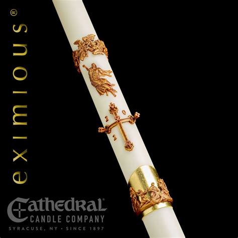 Mount Olive Eximious Paschal Candle Alpha Church Supply