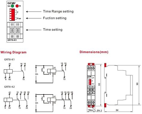 GEYA Multifunction Timer Relay Electronic Adjustable Or Digital Setting Timer Switch V V V