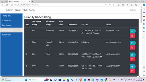 Website Mvc Core đơn Giản Quản Lý Bán Hàng Túi Xách Full Báo Cáo Sàn Giao Dịch