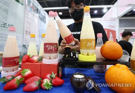 딸기·한라봉 들어간 막걸리 연합뉴스