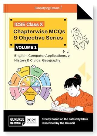 Gurukul By Oswal Chapterwise MCQs Vol I English History Civics Geography Computer