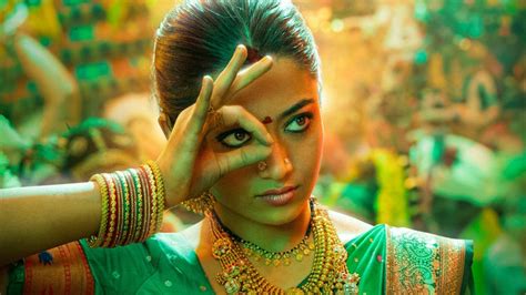 Rashmika Mandanna S First Look Poster From Pushpa The Rule Unveiled Mumbai Times