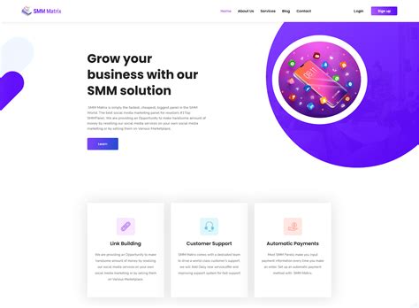 Smm Matrix Smm Script Themestub Premium Wordpress Themes And Php