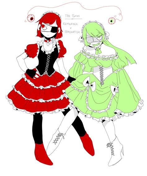 Anime Girl Identical Twins