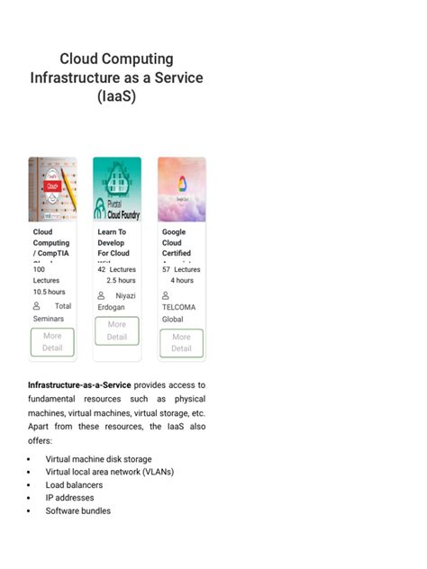 Cloud Computing Infrastructure As A Service Iaas Pdf Cloud Computing Virtualization