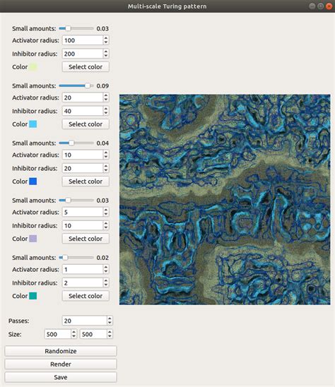 Github Leogoutmultiscale Turing Pattern