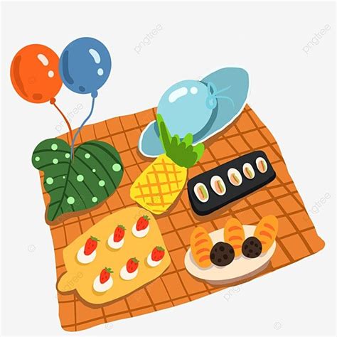 봄 일러스트 여행 피크닉 집 봄 봄 여행 나들이 Png 일러스트 및 Psd 이미지 무료 다운로드 Pngtree