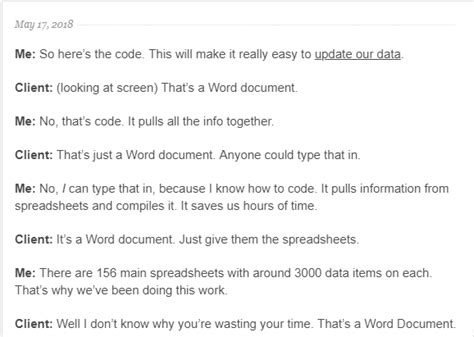 How I Feel With This Project Im On At Work Rprogrammerhumor